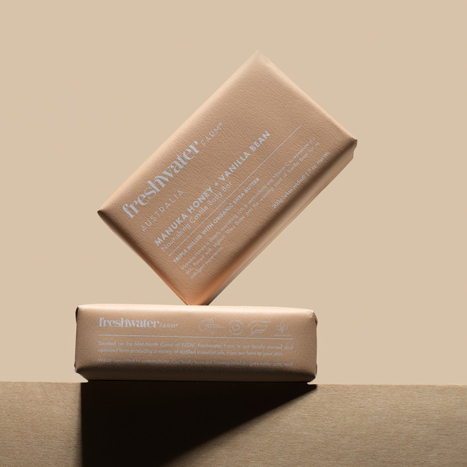 BODY BAR | Manuka Honey + Vanilla Bean 200g – FreshwaterFarm